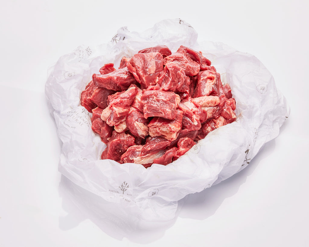 Diced Chuck Beef (1kg) – Highlands Natural